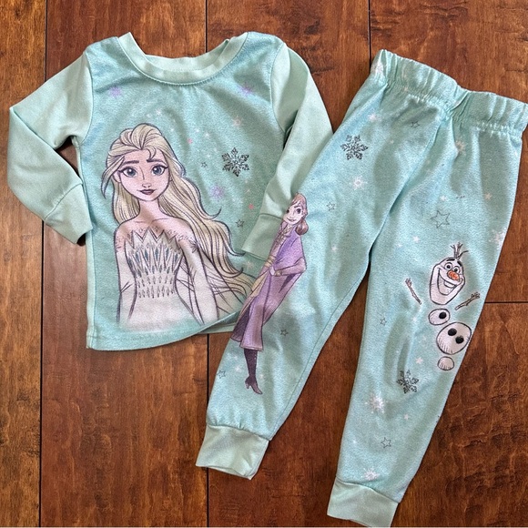 Pajamas | Disney Frozen Pajamas Elsa Anna And Olaf 3t | Poshmark